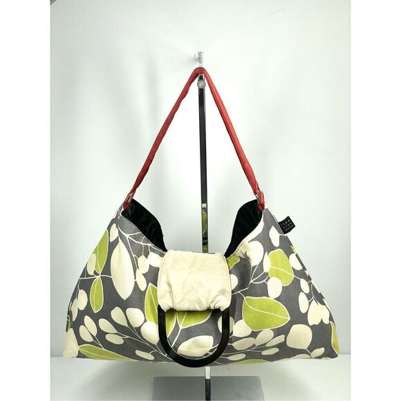 1154 Lill Studio | Bags | Lisa Lill 154lill Studio Boho Green Leaf ...
